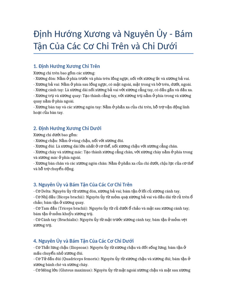 Dinh Huong Xuong Nguyen Uy Bam Tan Co Chi Tren Chi Duoi | PDF