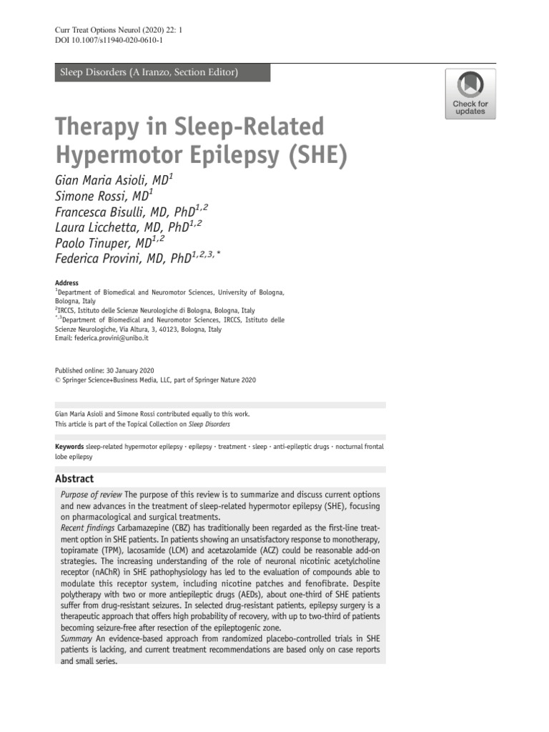 s11940-020-0610-1 | PDF | Epilepsy | Nicotine