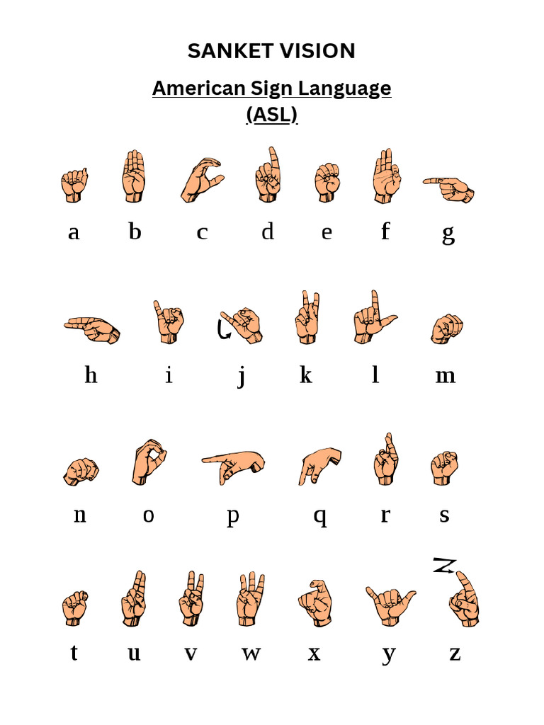 American Sign Language | PDF