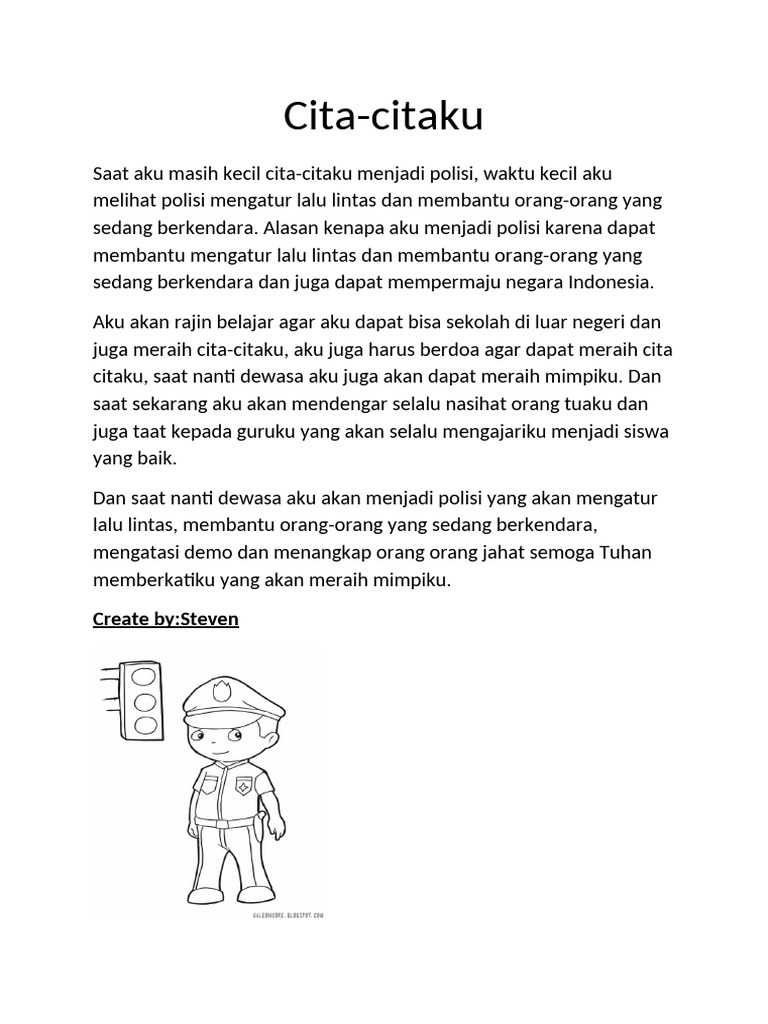 Cita-citaku | PDF
