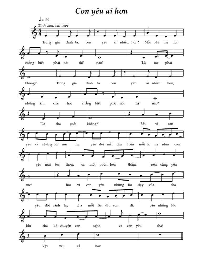 15 Con Yeu Ai Hon | PDF