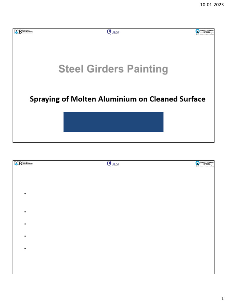 Steel Girder Painting Guidelines | PDF | Paint | Epoxy