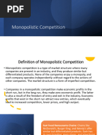 Monopolies vs. Monopolistic Competition | PDF | Monopoly | Market ...