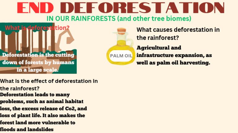 End Deforestation Poster | PDF