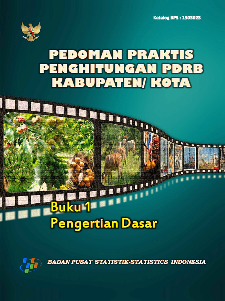 Pedoman PDRB Buku 1 Pengertian Dasar | PDF