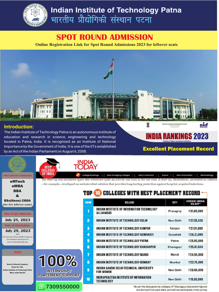 SPOT ADMISSION | PDF | Academic Degree | Bachelor's Degree