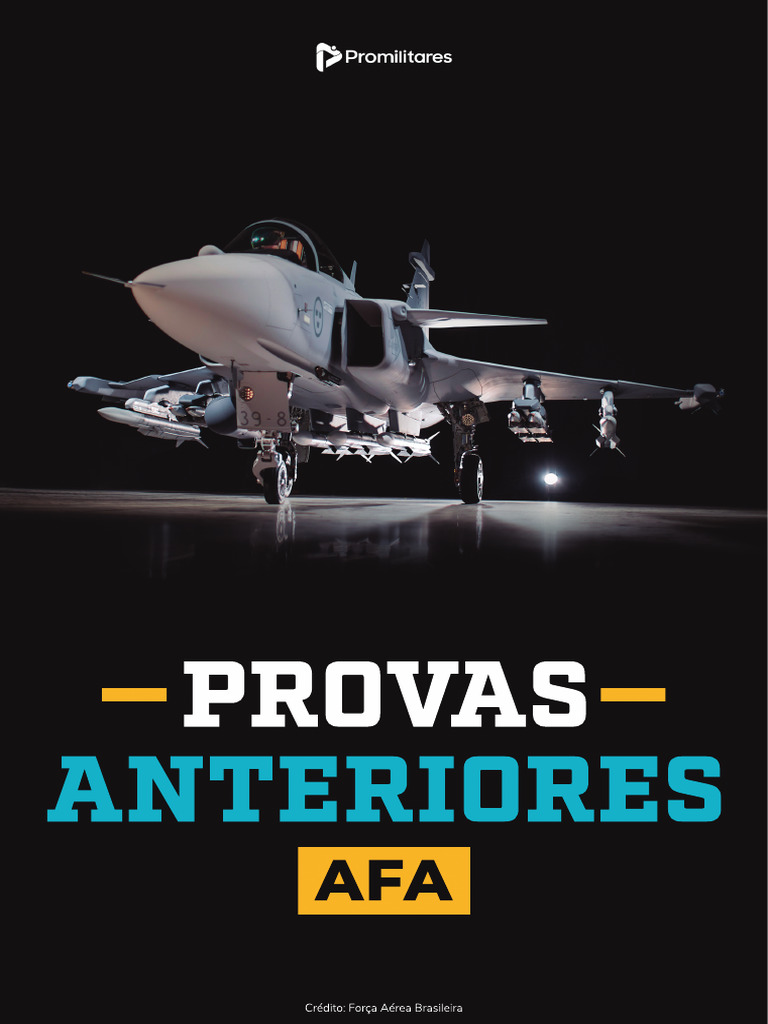 Provas Anteriores Afa - 2018, 2019 e 2020 | PDF