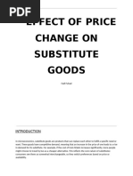 Understanding Substitute Goods in Economics | PDF | Economics ...