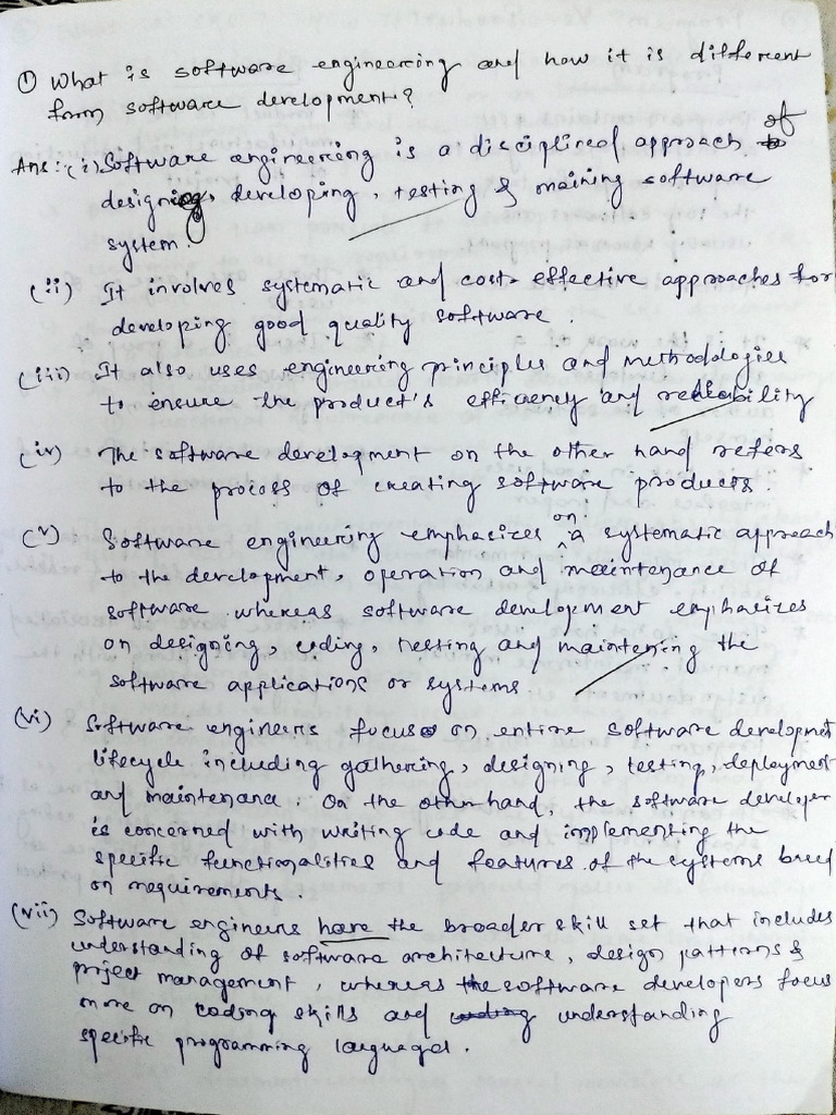 What Is SW Engienering | PDF