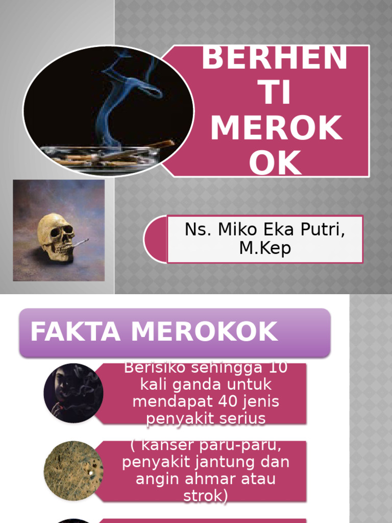Tips Berhenti Merokok | PDF