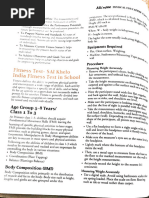 Stork Balance Stand Test Protocol | PDF | Sports | Recreation