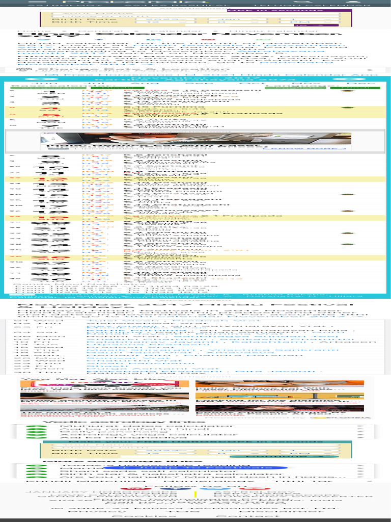 Hindu Calendar 2017, November | PDF | Ancient Astronomy | Hindu Worship