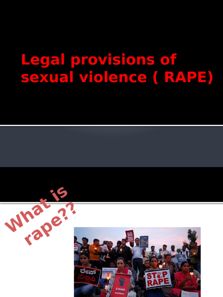concept of rape | PDF | Rape | Consent
