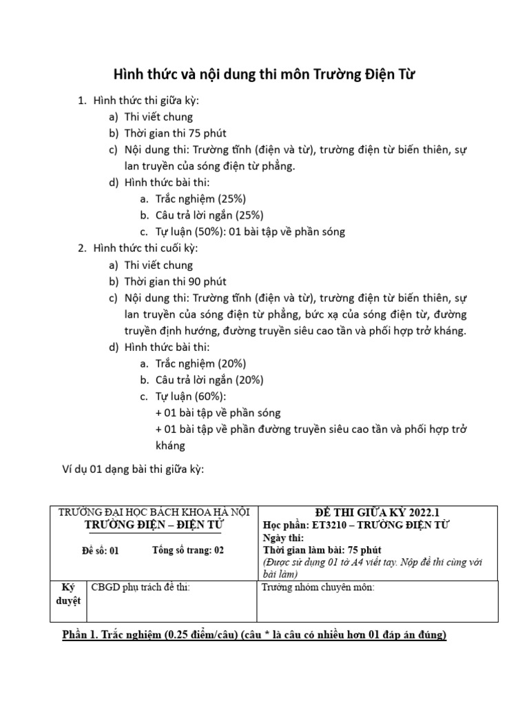 20222-Hình TH C Thi TĐT | PDF