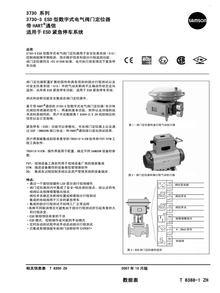 SAMSON 3730-3 ESD | PDF