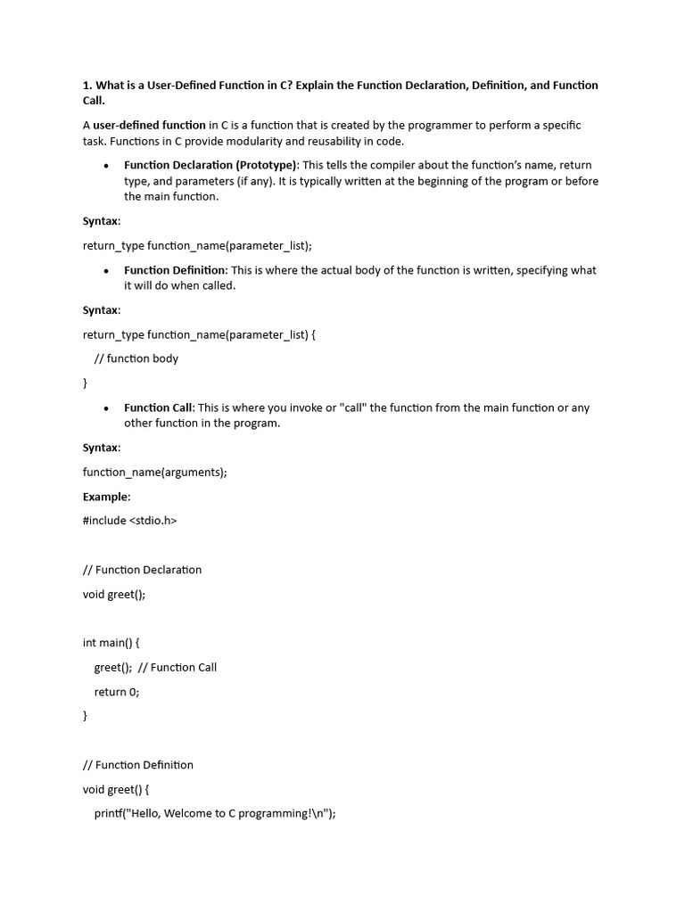 unit 5 fpl | PDF | Parameter (Computer Programming) | Computer Engineering unit 5 fpl | PDF | Parameter (Computer Programming) | Computer Engineering