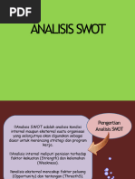 Analisis SWOT (Pembagian Kuadran) | PDF