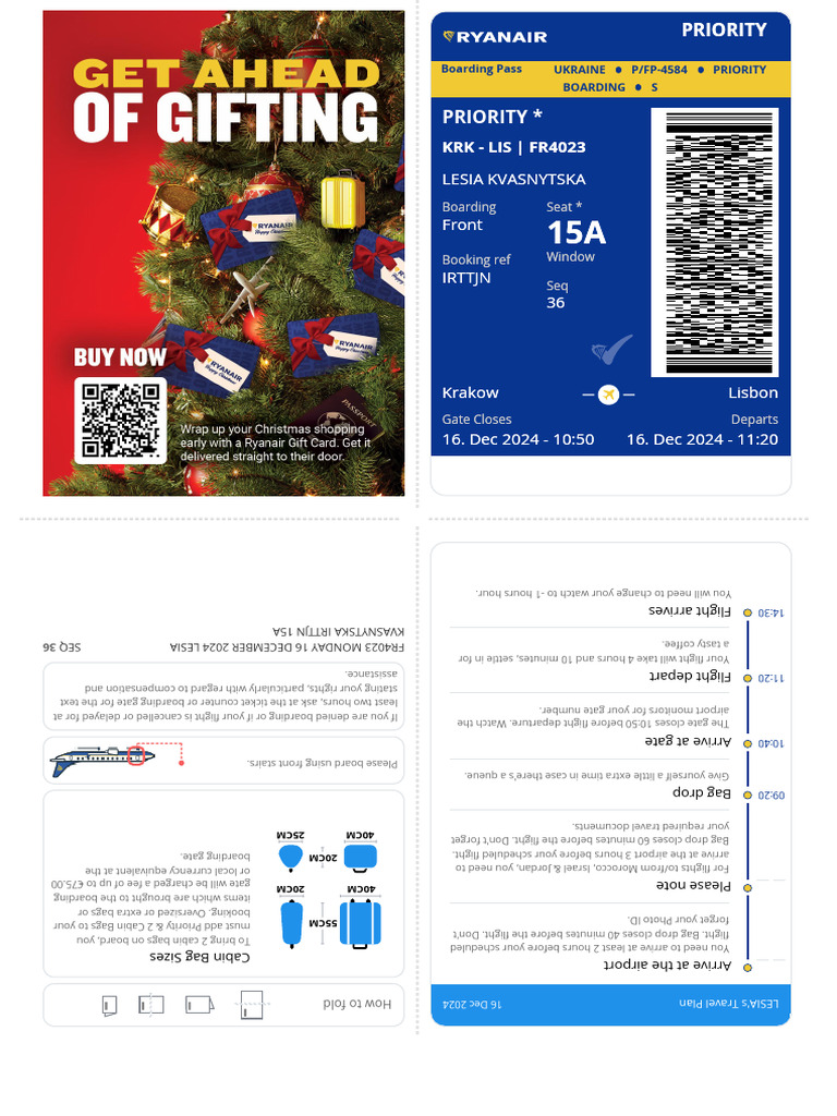 Lesia Kvasnytska Lesia Kvasnytska: KRK KRK - Lis Lis - FR4023 FR4023 | PDF | Transport | Aviation