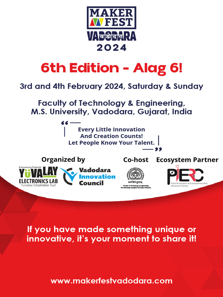 Maker Fest Vadodara 2024 | PDF