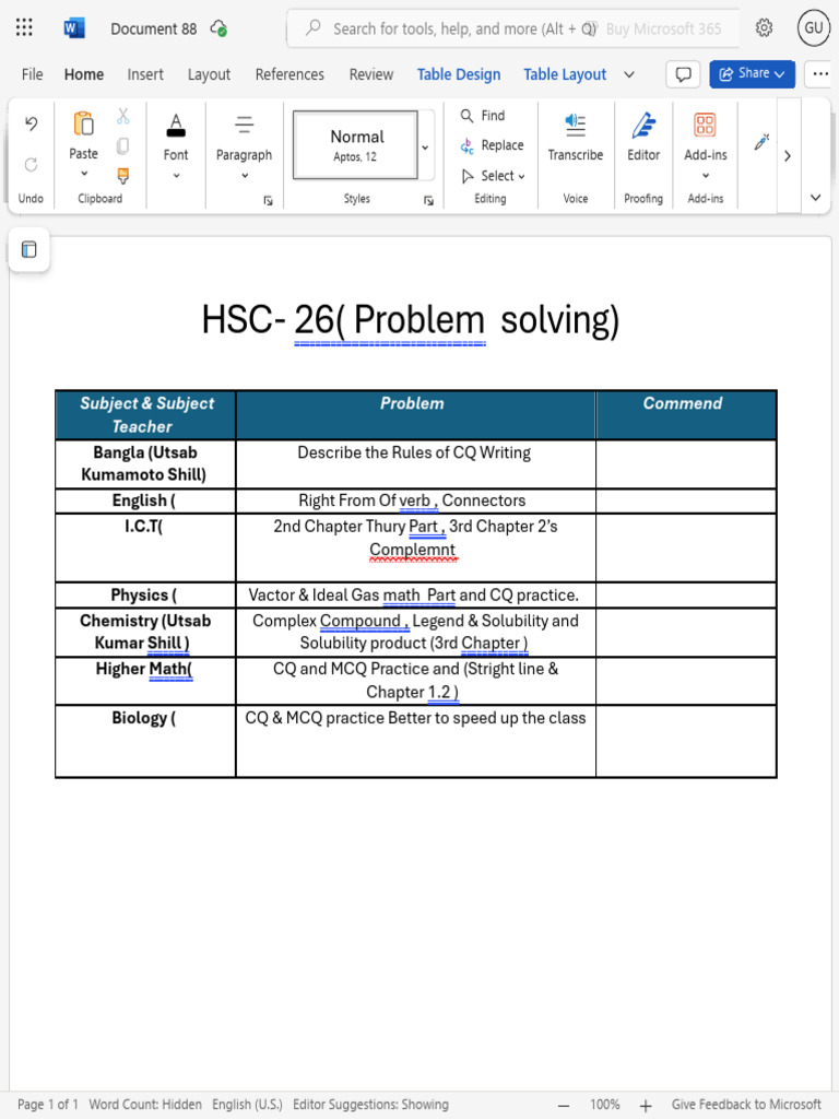Document 88.docx - Microsoft Word Online | PDF