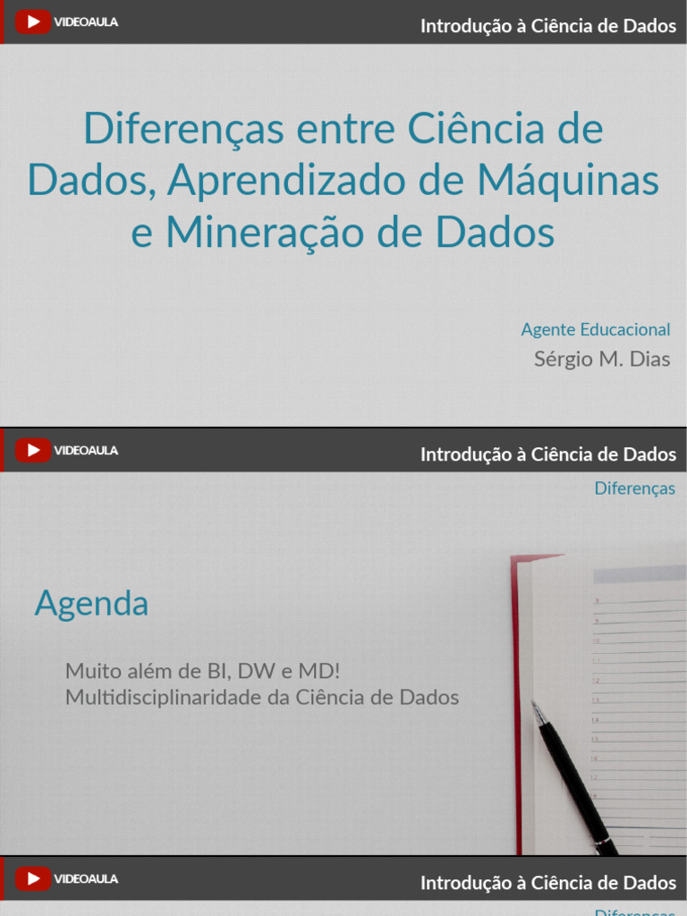 Módulo 4 - Diferenças Entre Ciência de Dados, Aprendizado de Máquinas e ...