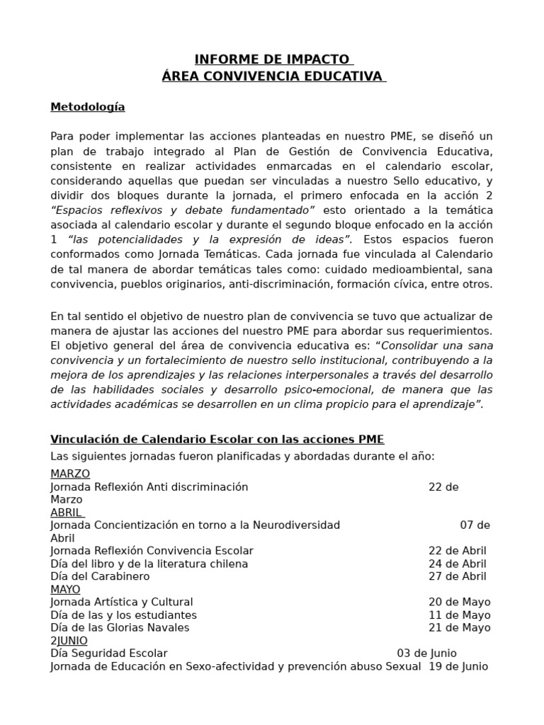 Informe Alex Catalan 10 12 2024 | PDF | Aprendizaje