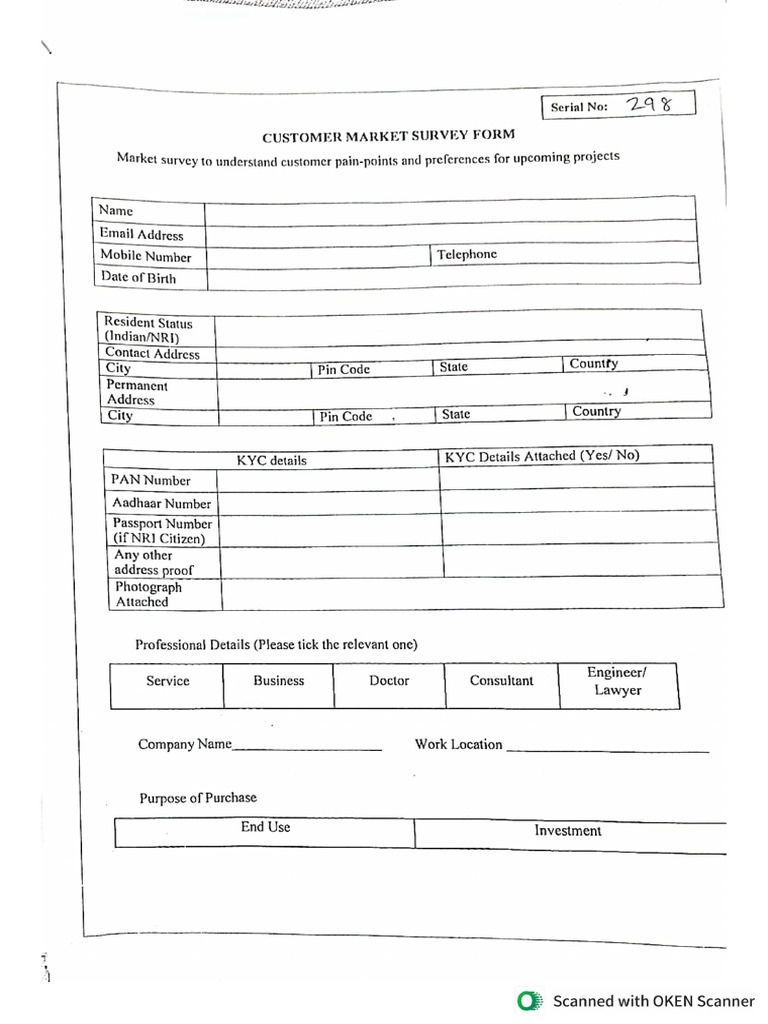 Godrej EOI form | PDF
