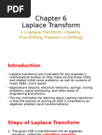 Laplace Transform Formulas | PDF | Laplace Transform | Function (Mathematics)