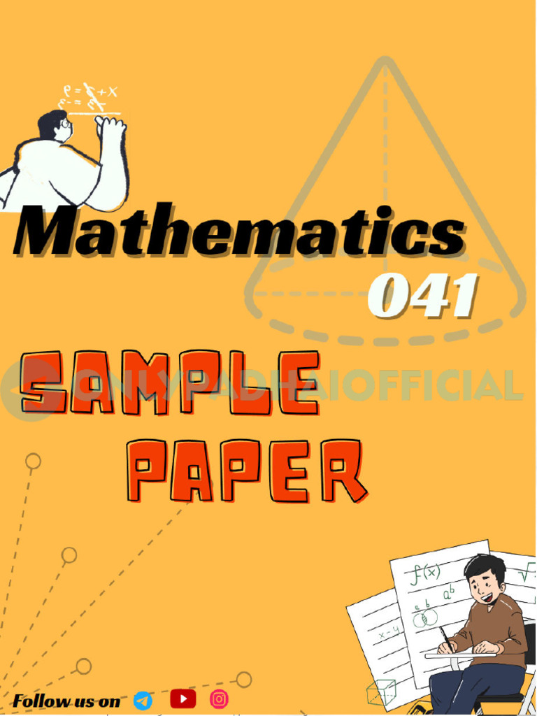 Maths SQP-3 - Padhle Akshay 99% | PDF