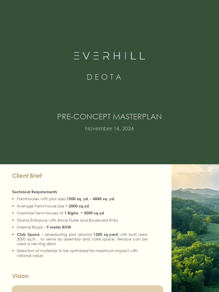Everhill Deota - Pre Concept | PDF