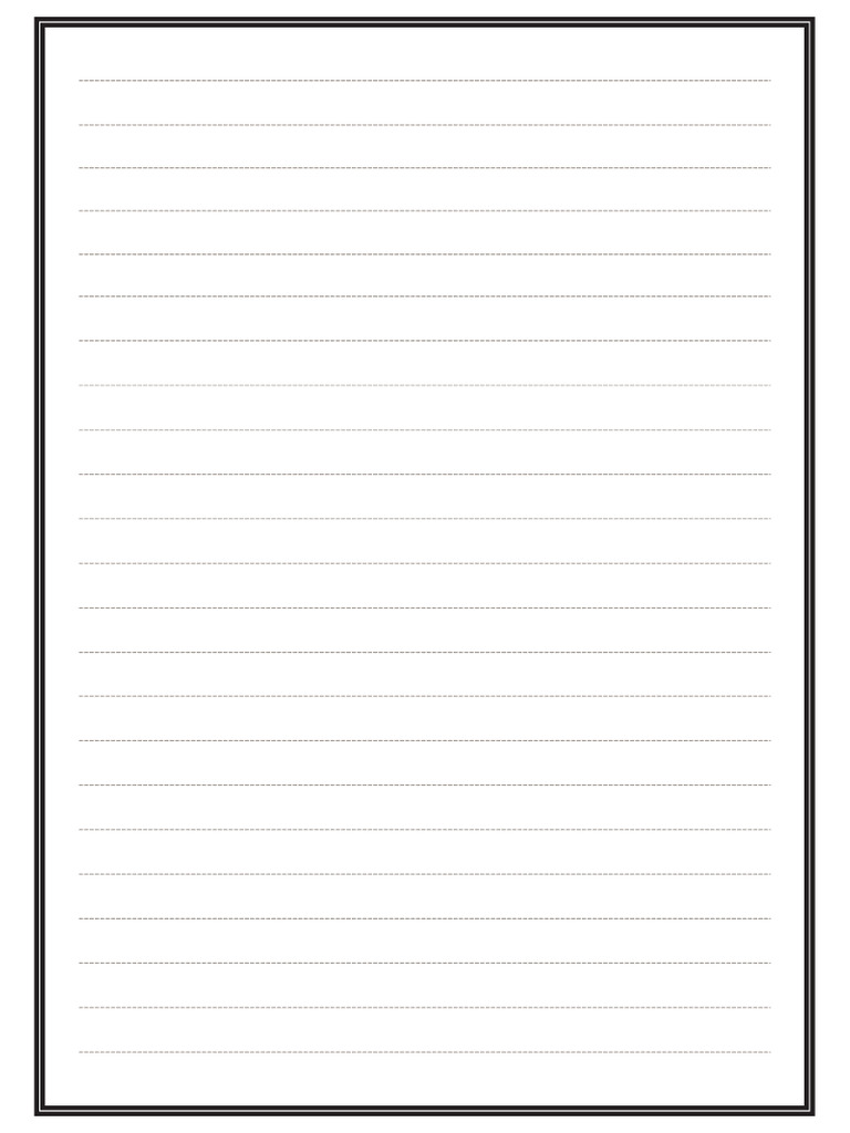 Simple A4 Lined Paper | PDF
