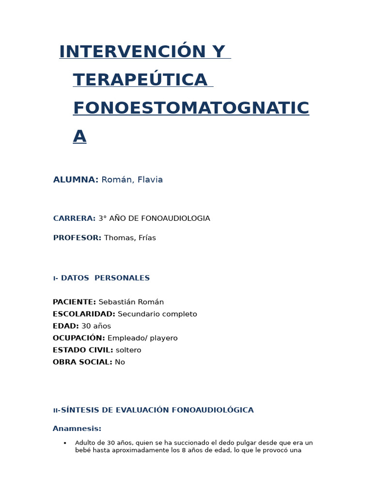 Estomatognatica TP Final | PDF | Ortodoncia | Respiración