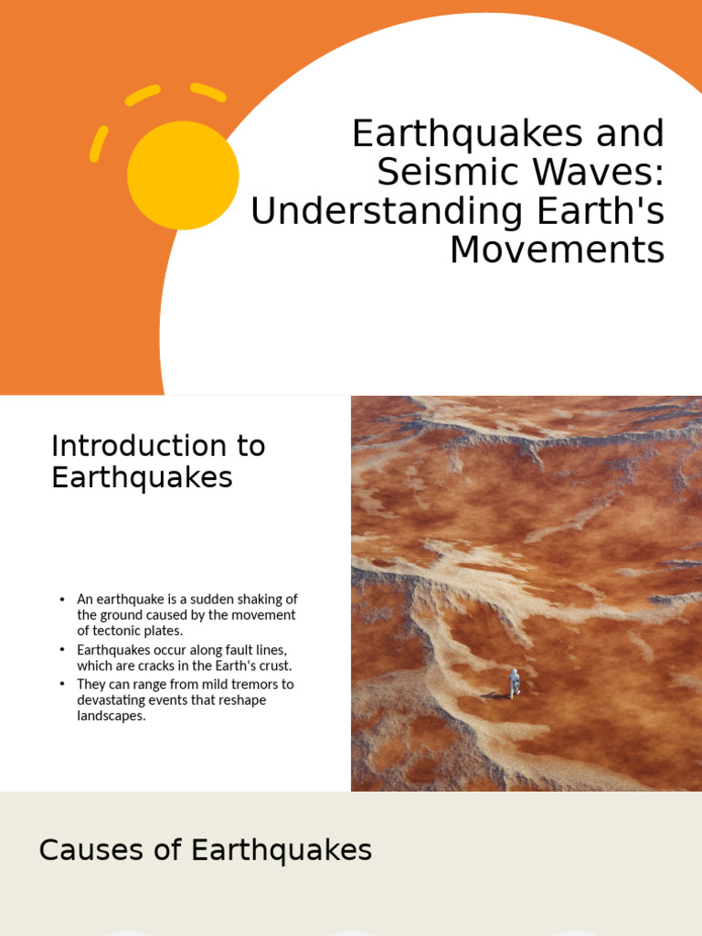 Earthquakes and Seismic Waves Understanding Earth S Movements | PDF ...
