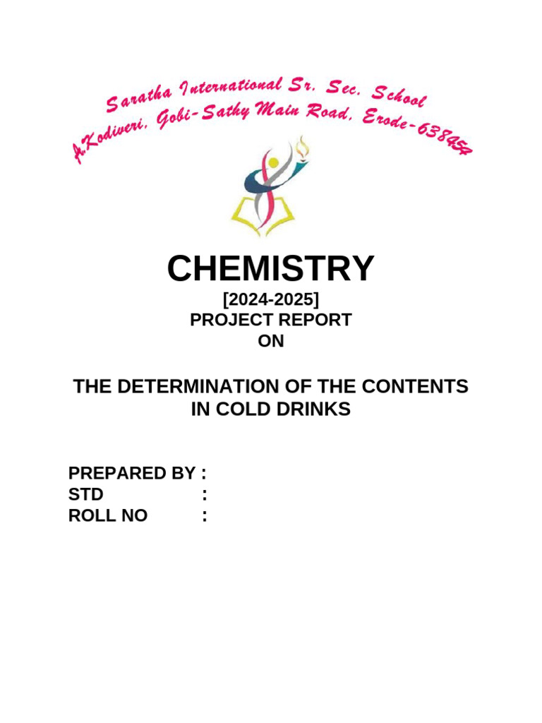 Chemistry Project Final Practial | PDF | Carbohydrates | Sucrose