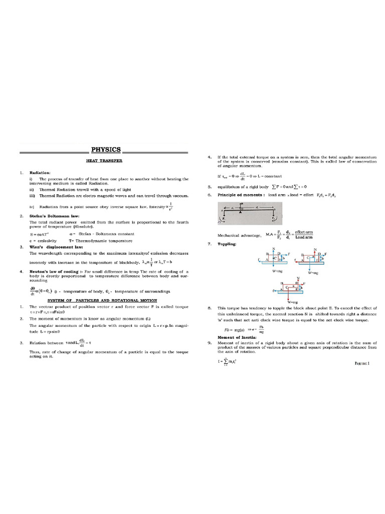 Physics Assignment 1 | PDF
