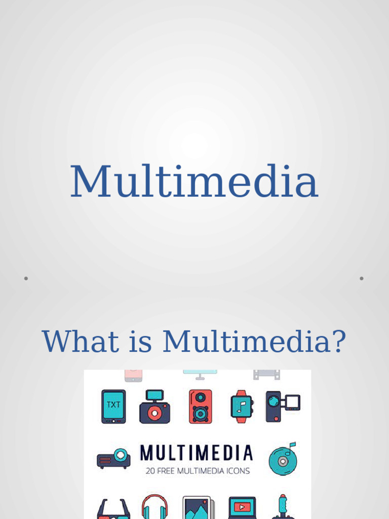 Multimedia | PDF | Multimedia | Graphic Design