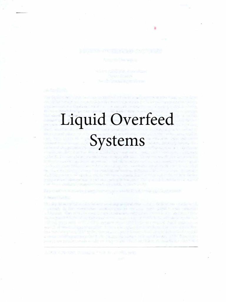 42_Liquid Overfeed Systems_DEC-7-2007 | PDF | Pump | Chemical Engineering