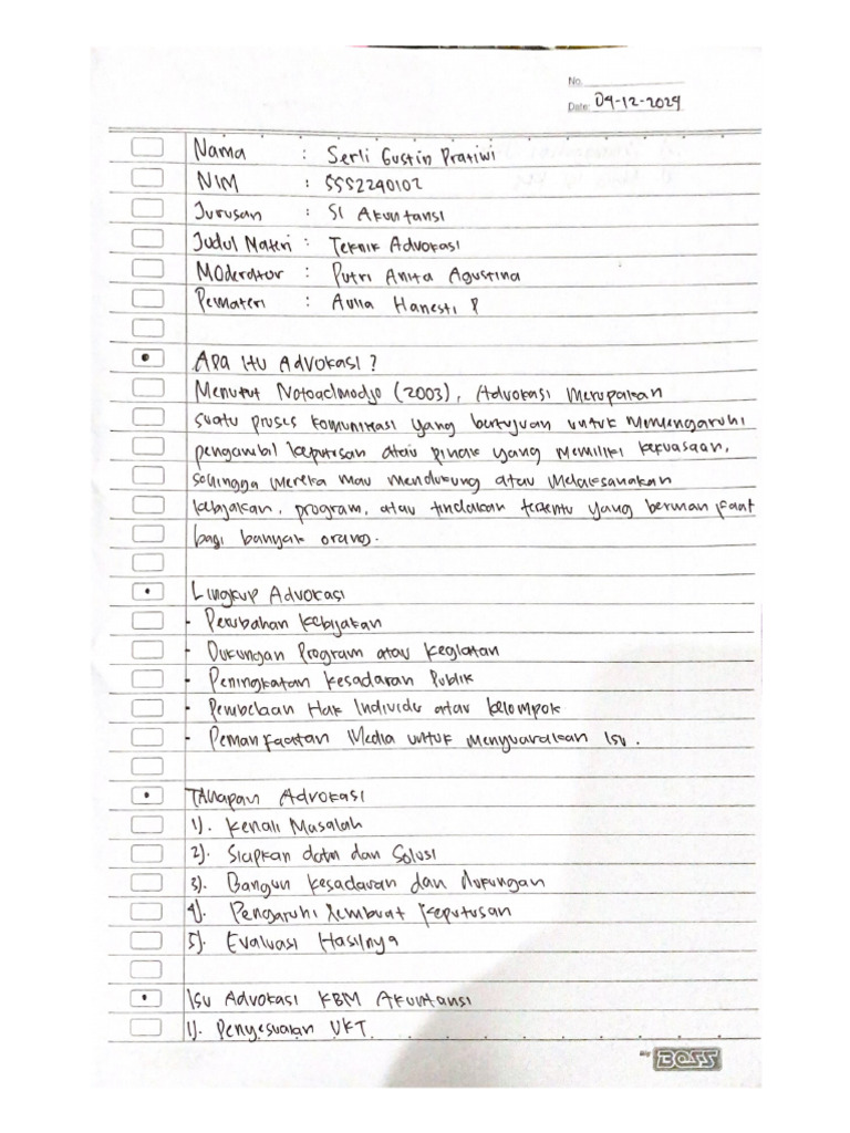 Resume Materi | PDF