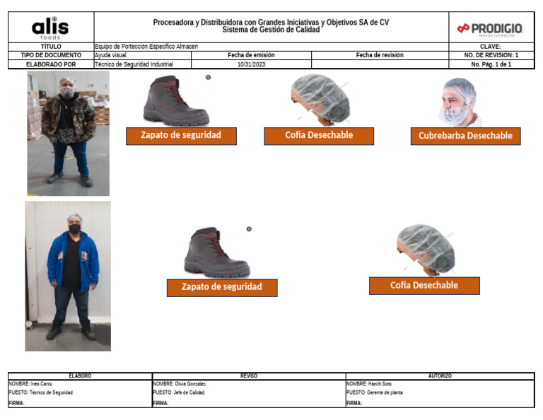 Ayudas Visuales EPP | PDF