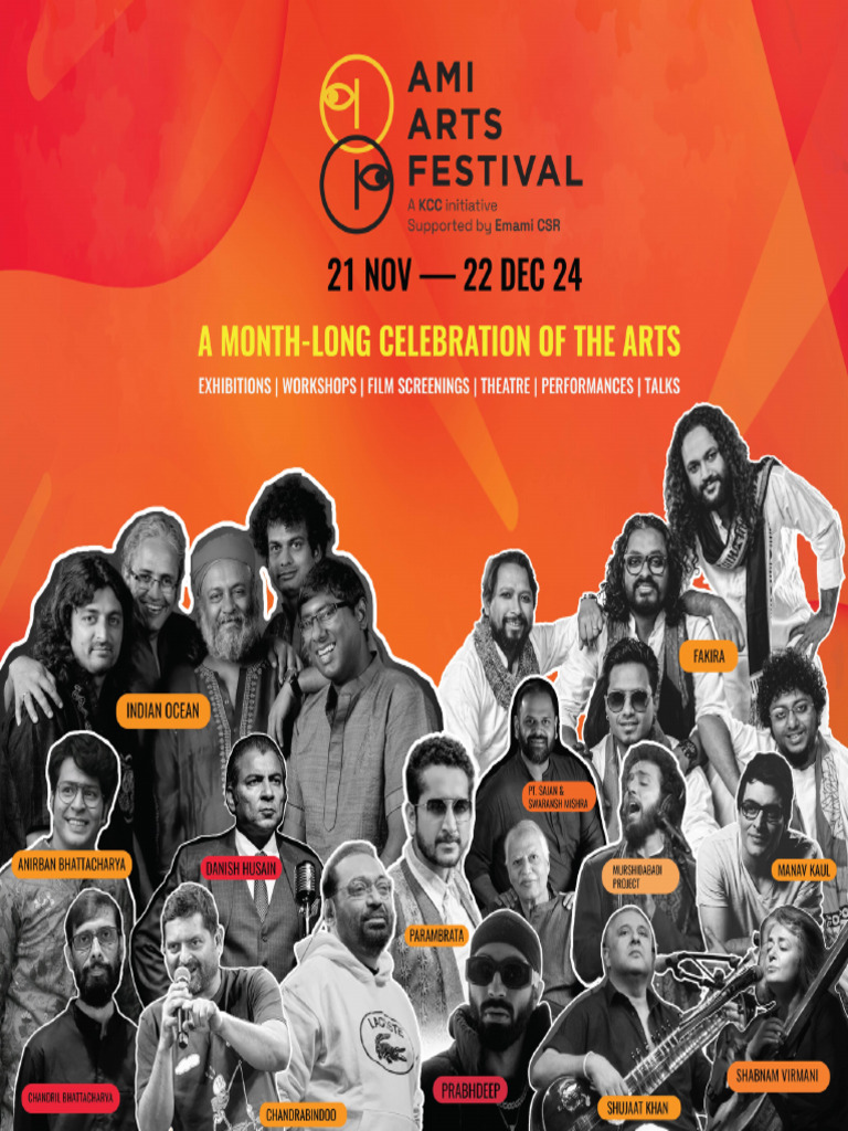 Ami Arts Festival Program Schedule 2024 | PDF | The Arts