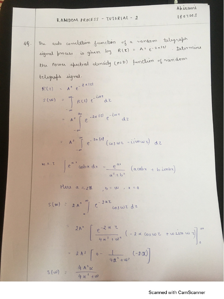 Abirami Tutorial2 | PDF