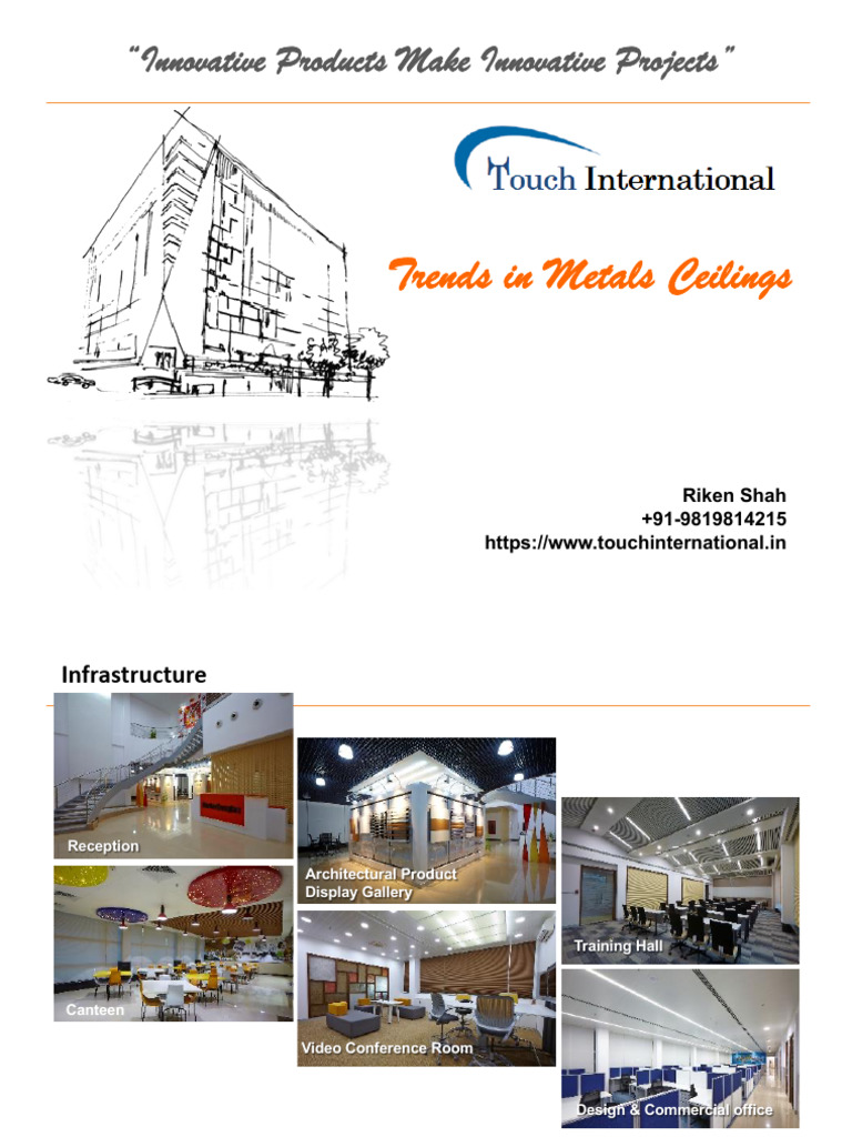 Catalog Linear and Tile Ceiling Presentation - TI | PDF