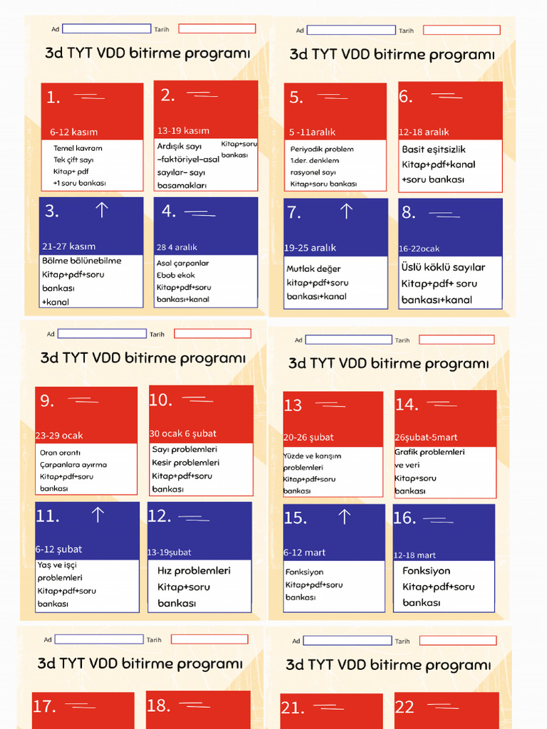 Tyt Ã Rnek Kamp | PDF