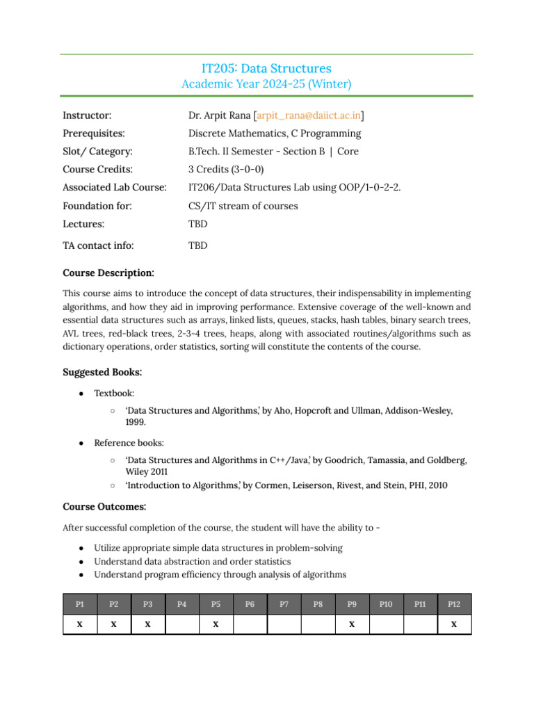 DSA 2 | PDF | Algorithms | Theoretical Computer Science