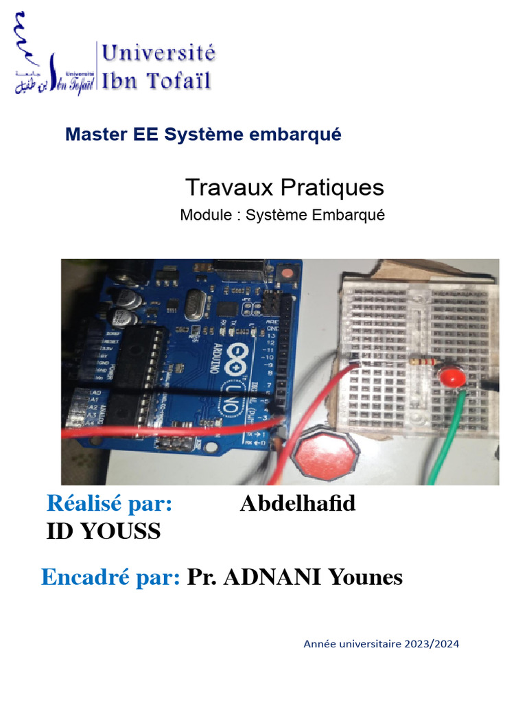 Guide Complet sur Arduino et Projets TPs | PDF | Structure de contrôle ...