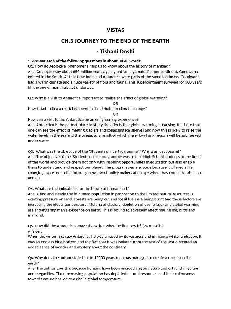 12 Journey To The End of The Earth | PDF | Antarctica | Earth