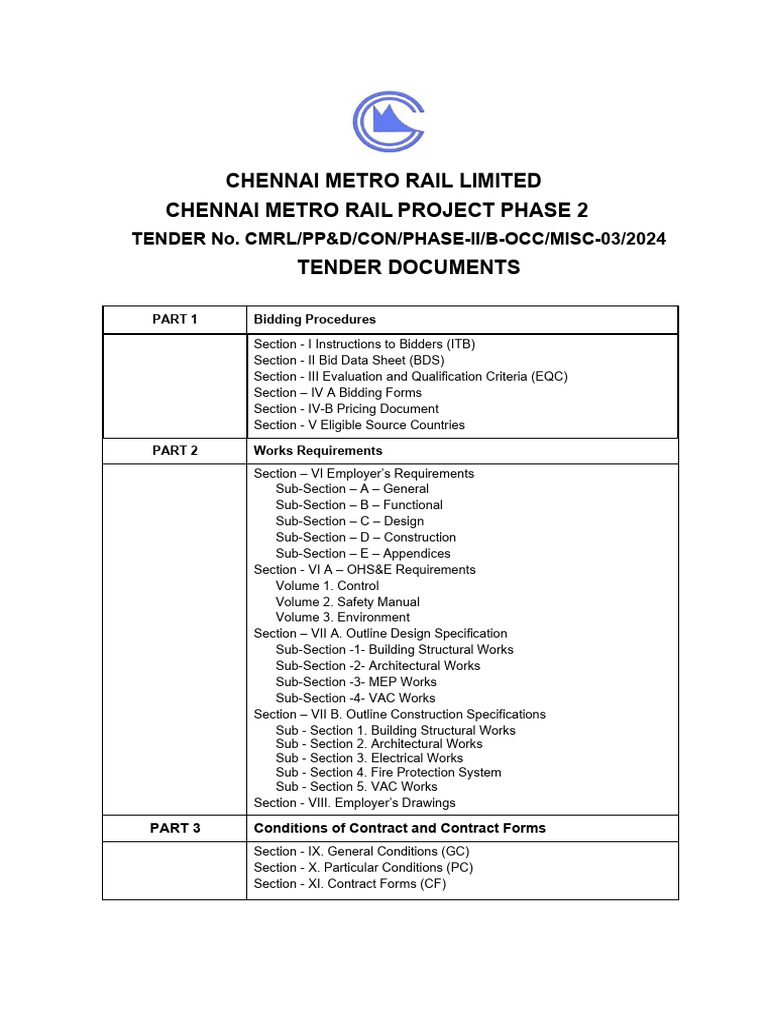 CMRL PART 1 2024 | PDF