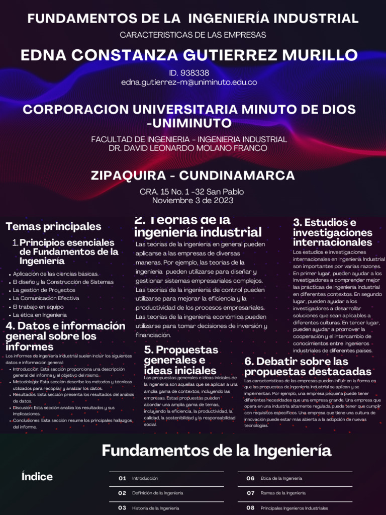 Edna - Gutierrez - Caracteristicas de Las Empresas | PDF | Ingeniería ...