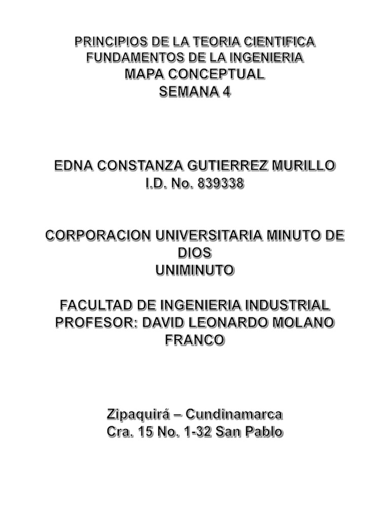 Edna - Gutierrez - Principios Dela Teoria Cientifica - Fundamentos de ...