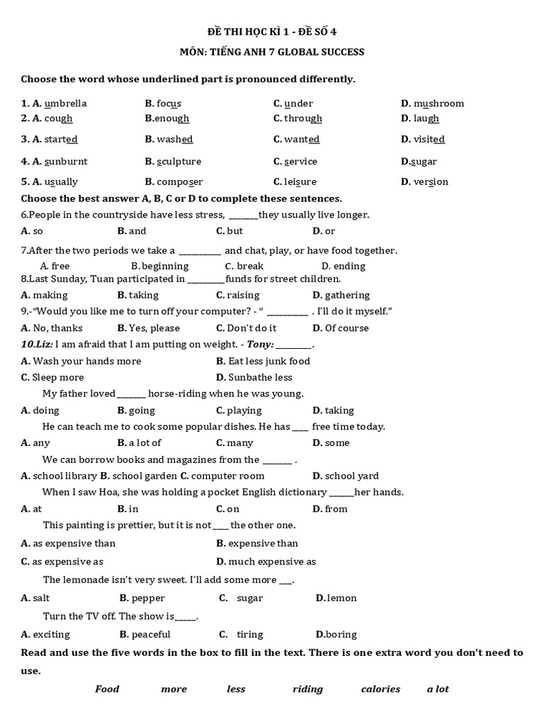 HKI ANH 7 | PDF | Junk Food